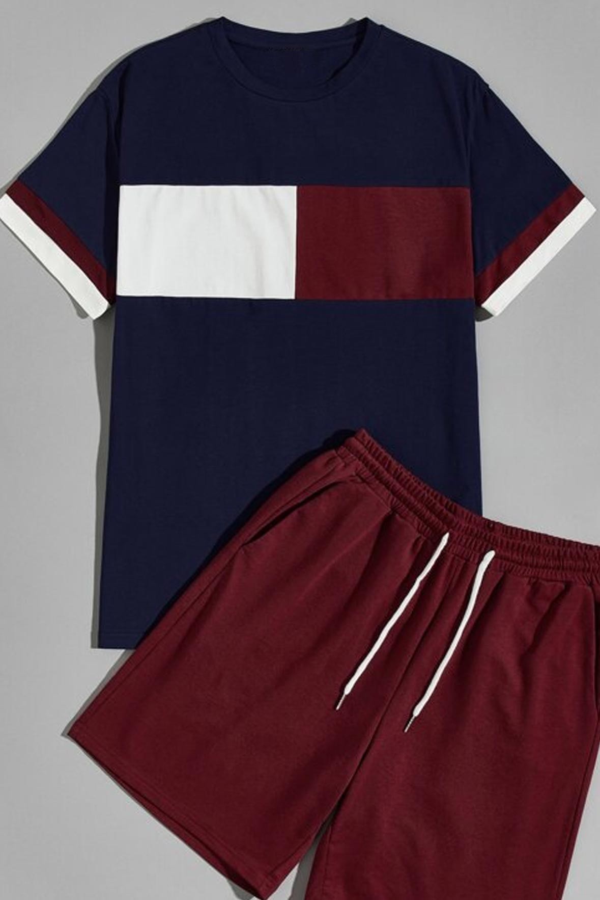 Men-Colorblock-Tee - Street Style Store