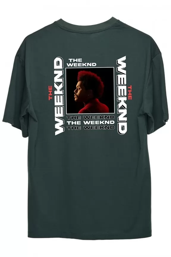 The Weeknd Printed Oversize T-Shirt | Street Style Store | SSS