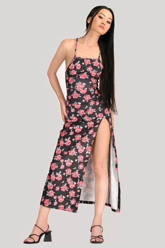 Rosey Floral Slide Dress | Street Style Store | SSS